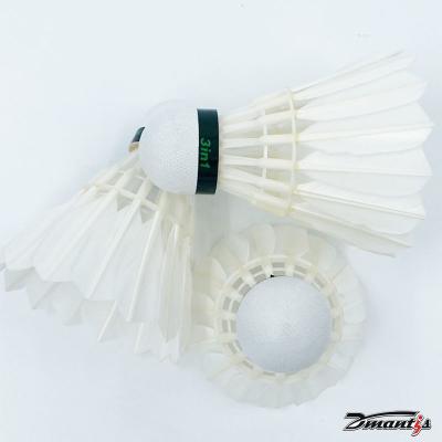 China Natural Feather Shuttlecocks High Durability Professional Badminton Shuttlecocks for Tournament and Competition for sale