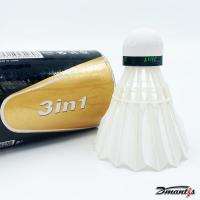 China Natural Feather Shuttlecocks High Durability Professional Badminton Shuttlecocks for Tournament and Competition for sale
