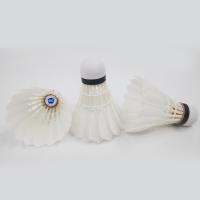 China Best Quality Of International Competition Level Of Indoor Senior Badminton Shuttlecock Super Class Goose Feather for sale