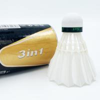 China High Quality 3in1 Hybrid Shuttlecock D60 OEM Available Duck Feather Badminton Shuttlecock for sale