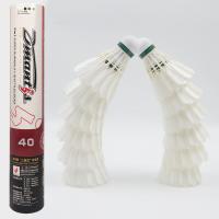 China Outdoor Sport Durable 3in1 Type Badminton Shuttlecock Duck White Feather China Factory for sale