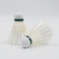 China Class B Goose Feather Dmantis Durable Sport Short Feather Hybrid Badminton 3in1 Shuttlecock for sale