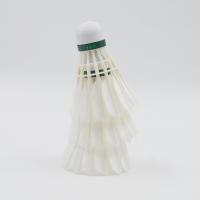 China Class B Goose Feather Dmantis Durable Sport Short Feather Hybrid Badminton 3in1 Shuttlecock for sale