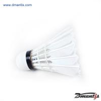 China Dmantis Traditional Badminton Shuttlecock Super Class Goose Feather High Quality for Comeptition for sale