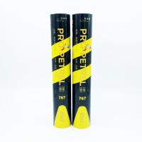 China Goose Feather 3 In 1 Shuttlecock Pro Petrel 767 With Great Stability Durability for sale