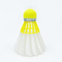 China Unique Desgin 3in1 Badminton Shutttlecock Bright-coloured Cork and Ball Increase Hit Rate Used for Dark Environment for sale
