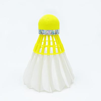 China Unique Desgin 3in1 Badminton Shutttlecock Bright-coloured Cork and Ball Increase Hit Rate Used for Dark Environment for sale