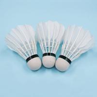 China Goose Feather Badminton Shuttlecock with Fast Delivery for Mass Wholesale or Export Feather Shuttleecock OEM Badminton for sale