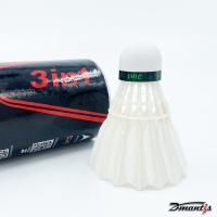 China Best-Quality 12PCS/Tube First a Class Duck Feather Badminton Ball Dmantis Indoor Sport Badminton for sale