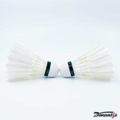 China Dmantis D75 Natural Feather Shuttlecock Badminton Natural Duck Feather Cheap Shuttlecock for sale