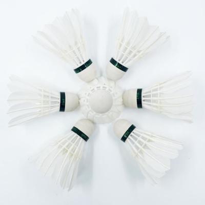 China Anyball 111 3in1 Goose Feather Badminton Shuttlecock Modified Nylon Shuttlecock Classic Shuttlecock for for sale
