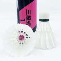 China Anyball 111 3in1 Goose Feather Badminton Shuttlecock Modified Nylon Shuttlecock Classic Shuttlecock for for sale