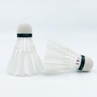 China Cheap Goose Feather Badminton Shuttlecock High Quality Material Durable and Stable Shutttlecocks for Training for sale
