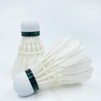China Training Wholesale Professional China Badminton Reliable Natural Straight Duck Feather Badminton Shuttlecoc for sale