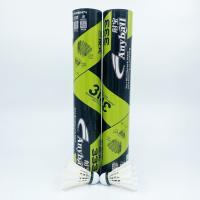 China 12PCS Anyball 333 3in1 Training Durable Hybird Duck Feather Shuttlecocks Birdies Badminton for sale
