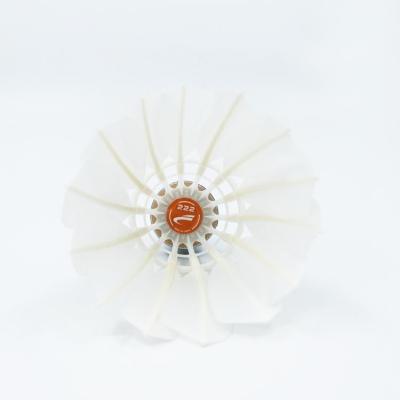 China Anyball 222 Training Durable Hybird Goose Feather Shuttlecocks 3in1 Shuttlecock Feather Birdies Badminto for sale