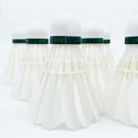 China Anyball 222 Training Durable Hybird Goose Feather Shuttlecocks 3in1 Shuttlecock Feather Birdies Badminto for sale