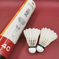 China Training Feather Shuttles Badminton Durable Natural Feather Hybrid 3in1 for sale