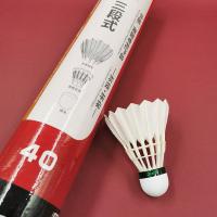 China Training Feather Shuttles Badminton Durable Natural Feather Hybrid 3in1 for sale