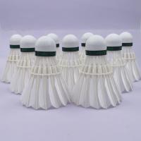 China Durable Training Sports Light Weight Professional Feather Badminton Shuttlecock for sale