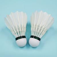 China Natural Feather High Quality Shuttlecocks High Durability Professional Badminton Shuttlecocks for sale