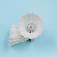China Natural Feather High Quality Shuttlecocks High Durability Professional Badminton Shuttlecocks for sale