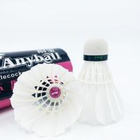 China Anyball Super Soft Goose Feather Badminton Shuttlecocks with Great Wholesale Price and Durability for sale