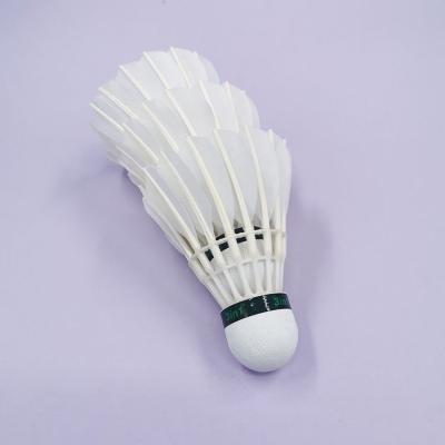 China Best Selling 3in1 Hybrid Badminton Shuttlecock Durable Quality Goose Feather Shuttles Good Price Badmin for sale