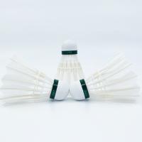 China Anyball 222 Factory Supply Durable Goose Feather Badminton Shuttlecock Shuttlecock for sale