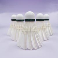 China Best Selling Hybrid Badminton Shuttlecock High Quality Goose Feather Shuttles for sale