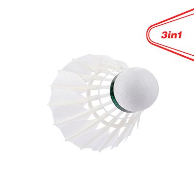 China High Quality Goose Feather Badminton Shuttlecock for International Tournament Players for sale