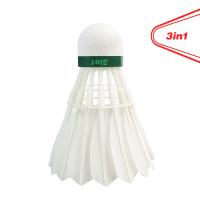 China Duck Feather D40 Shuttlecock Bridies PU Fiber Cork Shuttles Ball Hybird Shuttlecocks Sports for sale