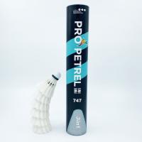 China Shuttlecock Goose Feather 3in1 Hybrid Feather Goose Feather Badminton Shuttlecock for sale