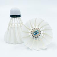 China Shuttlecock Goose Feather 3in1 Hybrid Feather Goose Feather Badminton Shuttlecock for sale