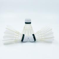 China Shuttlecock Goose Feather 3in1 Hybrid Feather Goose Feather Badminton Shuttlecock for sale