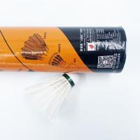 China Cheap 3in1 Type Wholesale Training Shuttlecock OEM Available Custom Natural Goose Feather Badminton Shuttlecock for sale