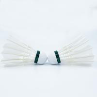 China Cheap 3in1 Type Wholesale Training Shuttlecock OEM Available Custom Natural Goose Feather Badminton Shuttlecock for sale