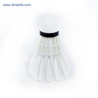 China BWF Approved Badminton Shuttlecock Super Class Goose Feather Indoor OEM Competition Level Badminton for sale