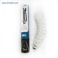 China BWF Approved Badminton Shuttlecock Super Class Goose Feather Indoor OEM Competition Level Badminton for sale