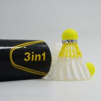 China Goose Feather Badminton Shuttlecocks with High Stability and Durability Badminton Ball for sale