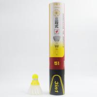 China Goose Feather Badminton Shuttlecocks with High Stability and Durability Badminton Ball for sale