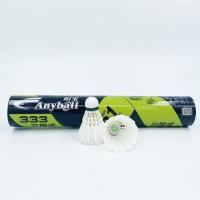 China 333 Anyball Brand China Factory High Quality Shuttlecock Durable Stable Good Quality for sale