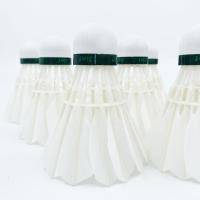 China 3in1 Original Factory Direct Sale Durable Stable China Wholesale Badminton Shuttlecock Goose Feather fo for sale
