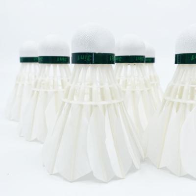 China 3in1 Original Factory Direct Sale Durable Stable China Wholesale Badminton Shuttlecock Goose Feather fo for sale
