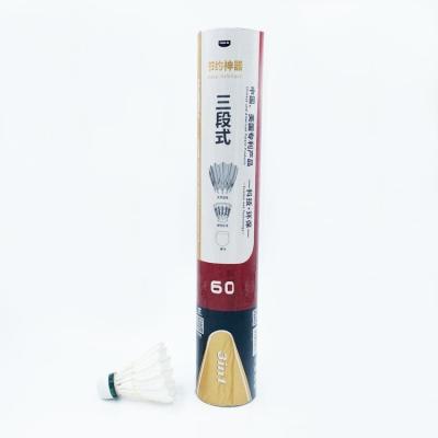 China Wholesale China Dmantis 3in1 Durable Duck Feather Shuttlecock Badminton High Quality for sale