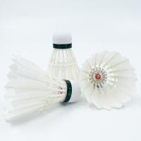 China Dmantis D75 Firstclass Duck Feather Customized Duck Feather Badminton Shuttlecock for sale