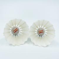 China Tournament Badminton Ball Products Duck Feather Badminton Shuttlecocks for sale