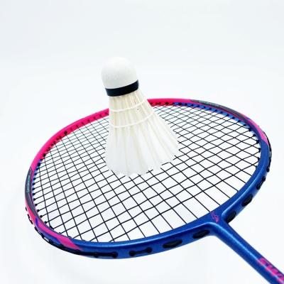 China Super Light Graphite Fiber Badminton Racket Carbon High Quality for Professional Graphite Training Racquet Carbon Fiber for sale
