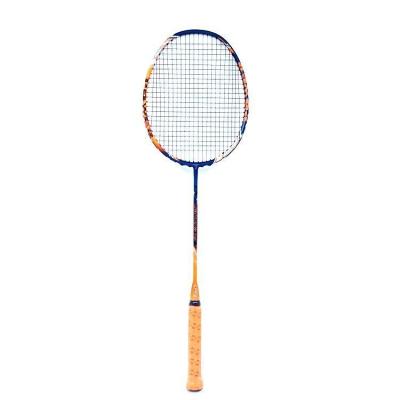 China New Design Graphite 100% Carbon Fiber Elastic Strung Racquet Offensive and Defensive PRO Badminton Racket for sale