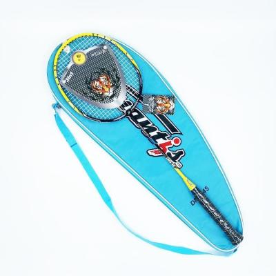 China New Style Professional Half Carbon Shuttlecock Racquet Graphite Fiber Badminton Racket for sale